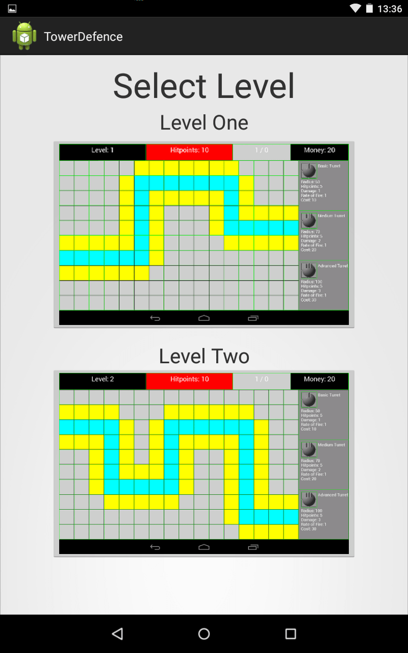 Tower Defence Game for Android | Nick Vardy