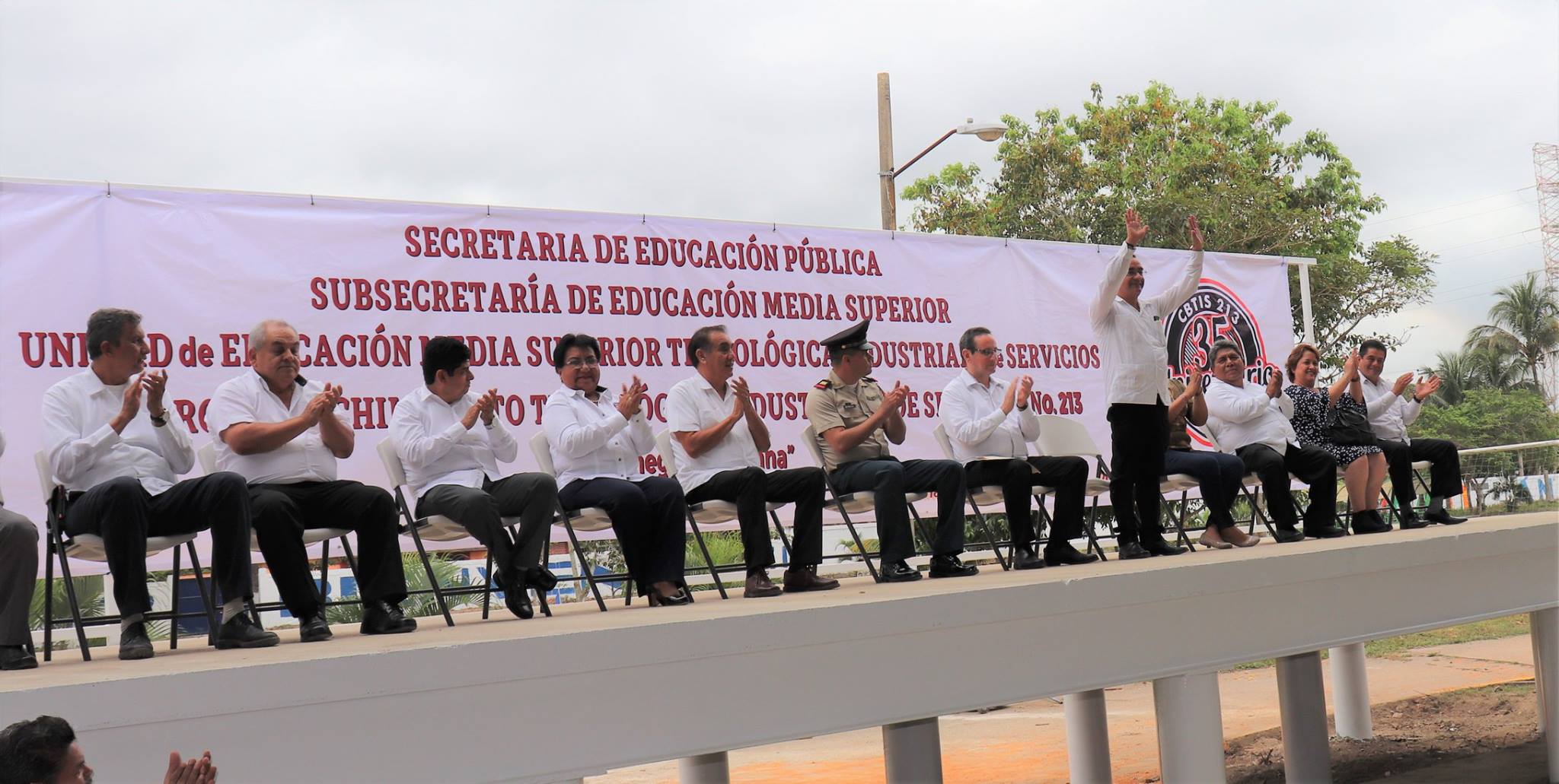 Inauguran Domo en el CBTIS 213 – Agencia Informativa NotiMina