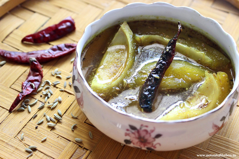 Kancha Aamer Chutney/Bengali style Raw Mango Chutney | Not Out of the Box