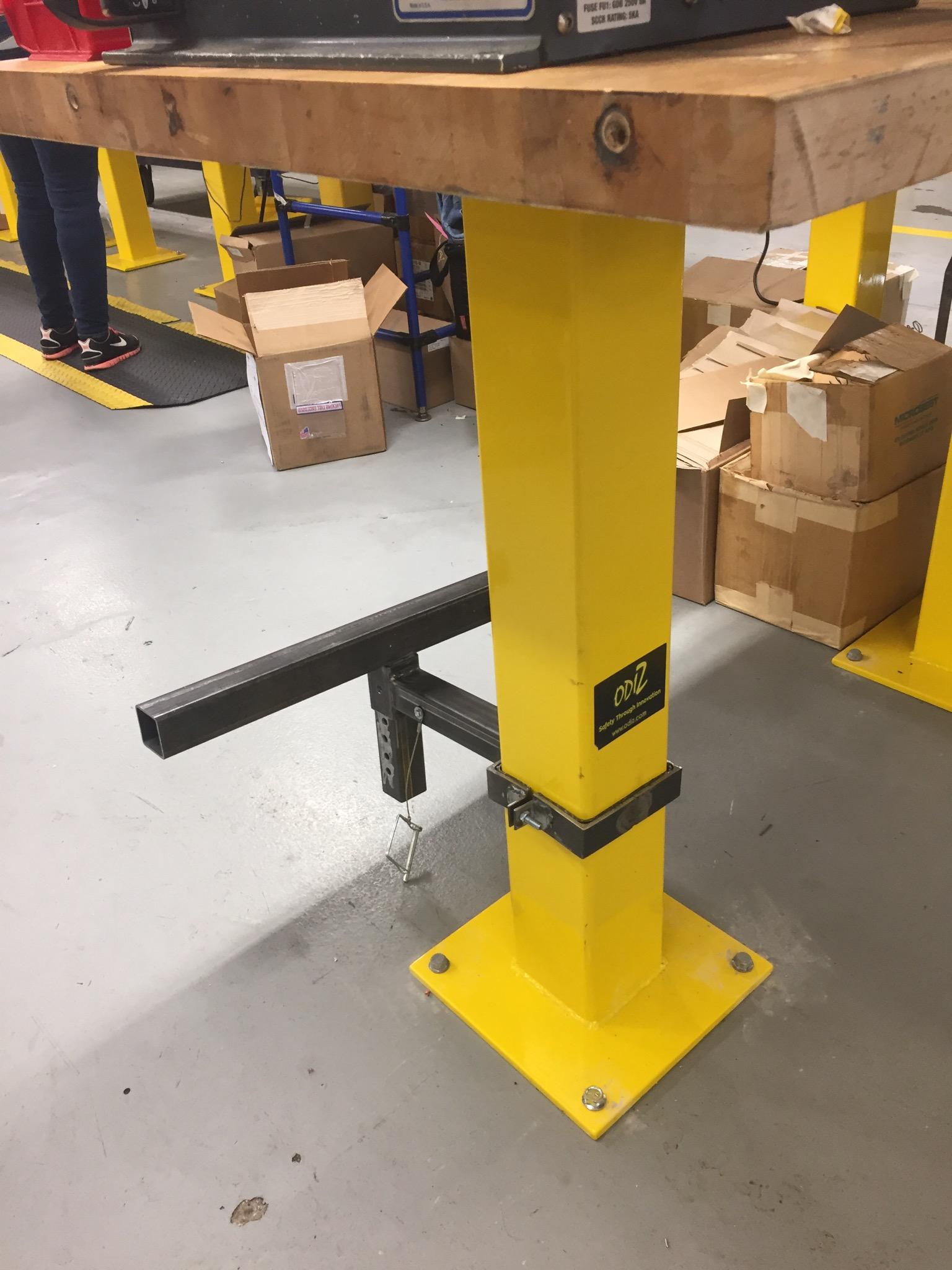 Custom Engineered Ergonomic Assembly Stands & Adjustable Foot Rest | Odiz