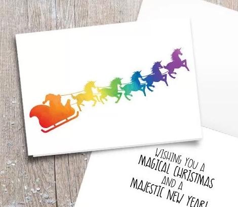 Colorful holiday cards to brighten up mailboxes