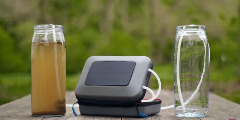 GoSun Flow Water Purifier: Solar Water Purifier, Hand Washer, Shower