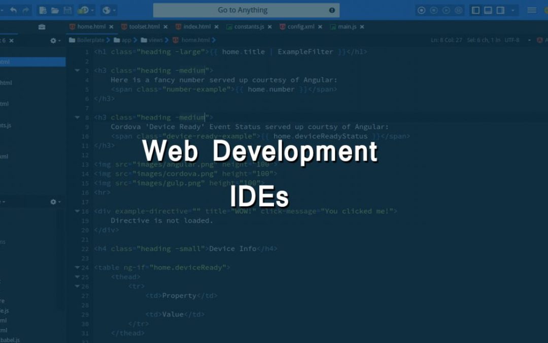 Top 10 Web Development IDEs - OnAirCode