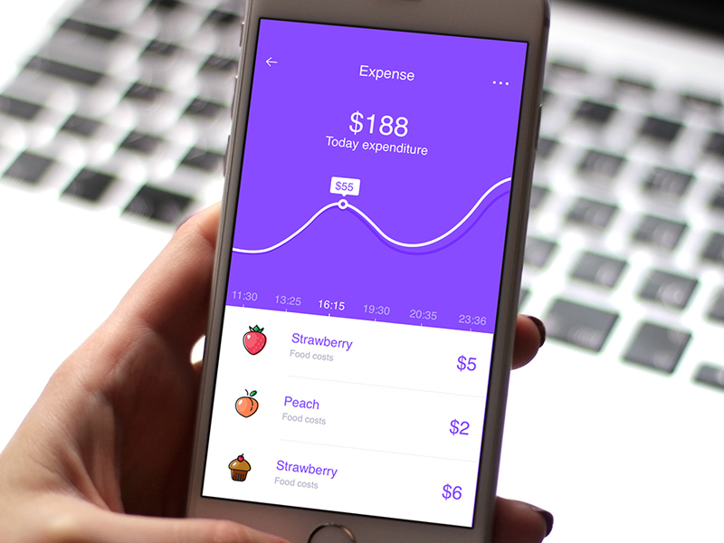 30 Interesting Expense Manager Mobile App UI Design - OnAirCode