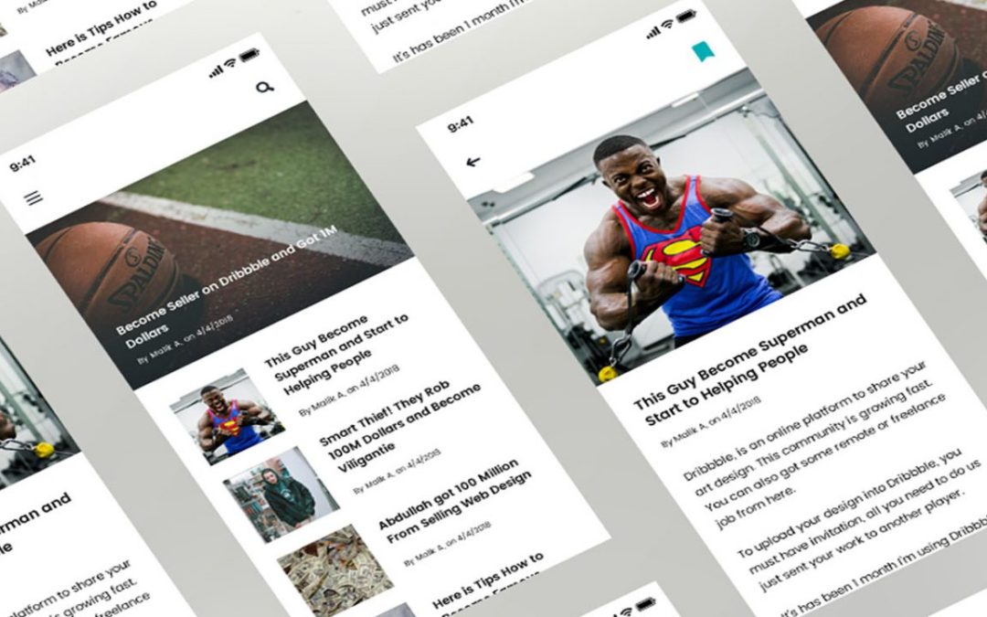 25+ News App Screen UI Design Inspiration - OnAirCode