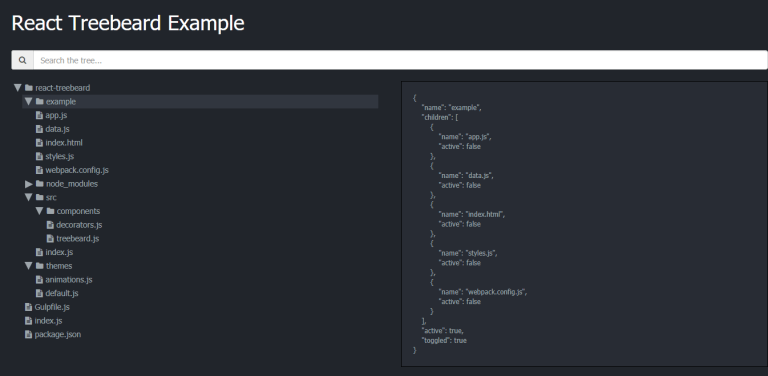 React Tree View Component Examples with Code - OnAirCode