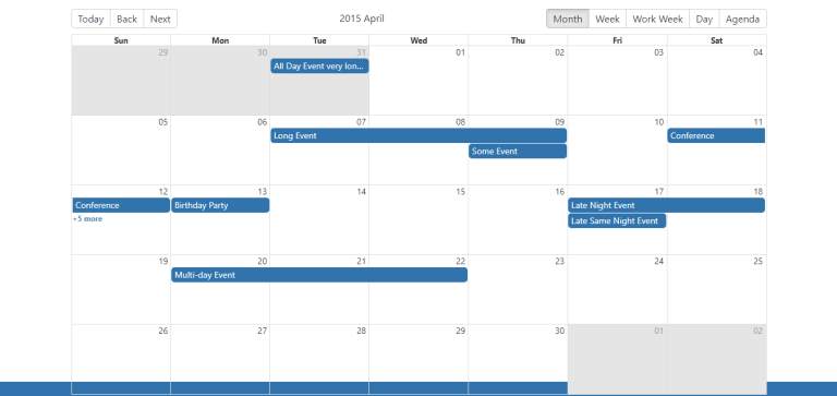 React Calendar Components Libraries - OnAirCode