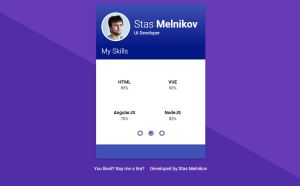 20 Awesome Profile Card CSS Design Examples - OnAirCode