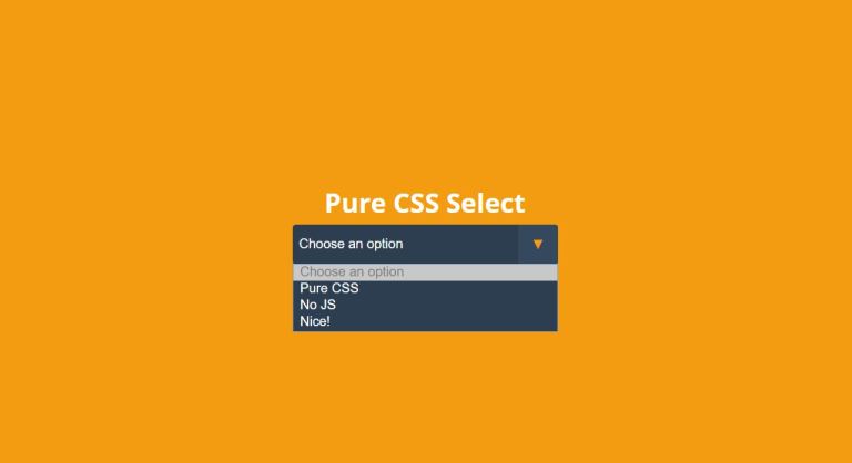 20+ Select Box CSS Examples Inspiration - OnAirCode