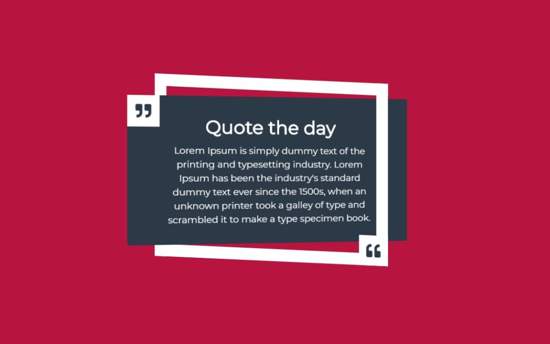 22 Html Css Blockquote Unique Examples Onaircode