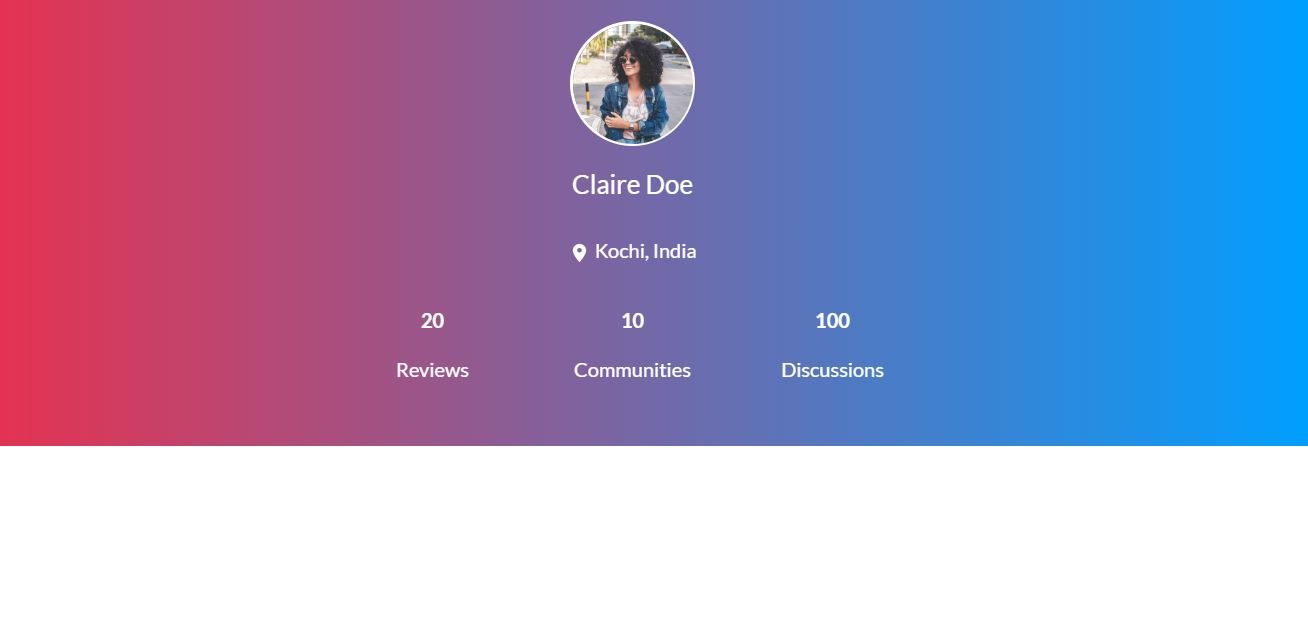 15+ Bootstrap User Profile Page Design Examples - OnAirCode