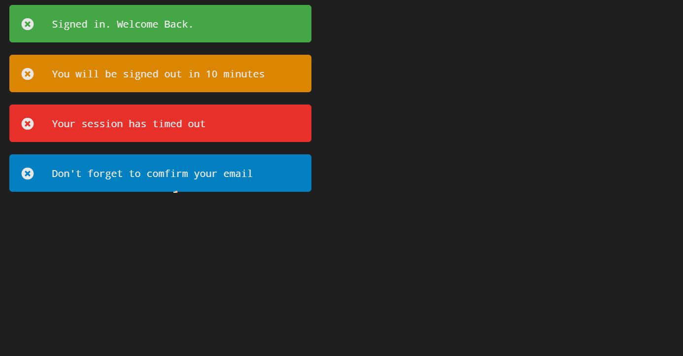 20+ Bootstrap Alert Box Examples Code Snippet - OnAirCode