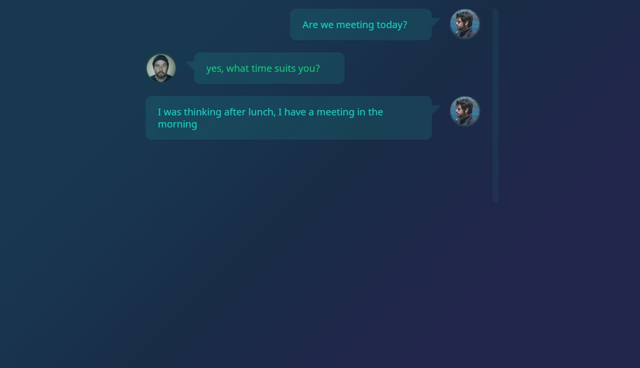 20+ JavaScript Chat Box Design Example - OnAirCode