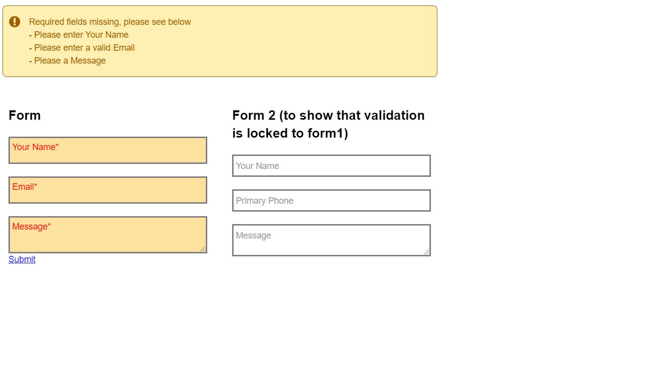 18+ JavaScript Form Validation Code Examples - OnAirCode