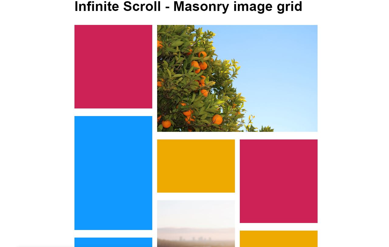30+ JavaScript Masonry Layout Design Examples - OnAirCode