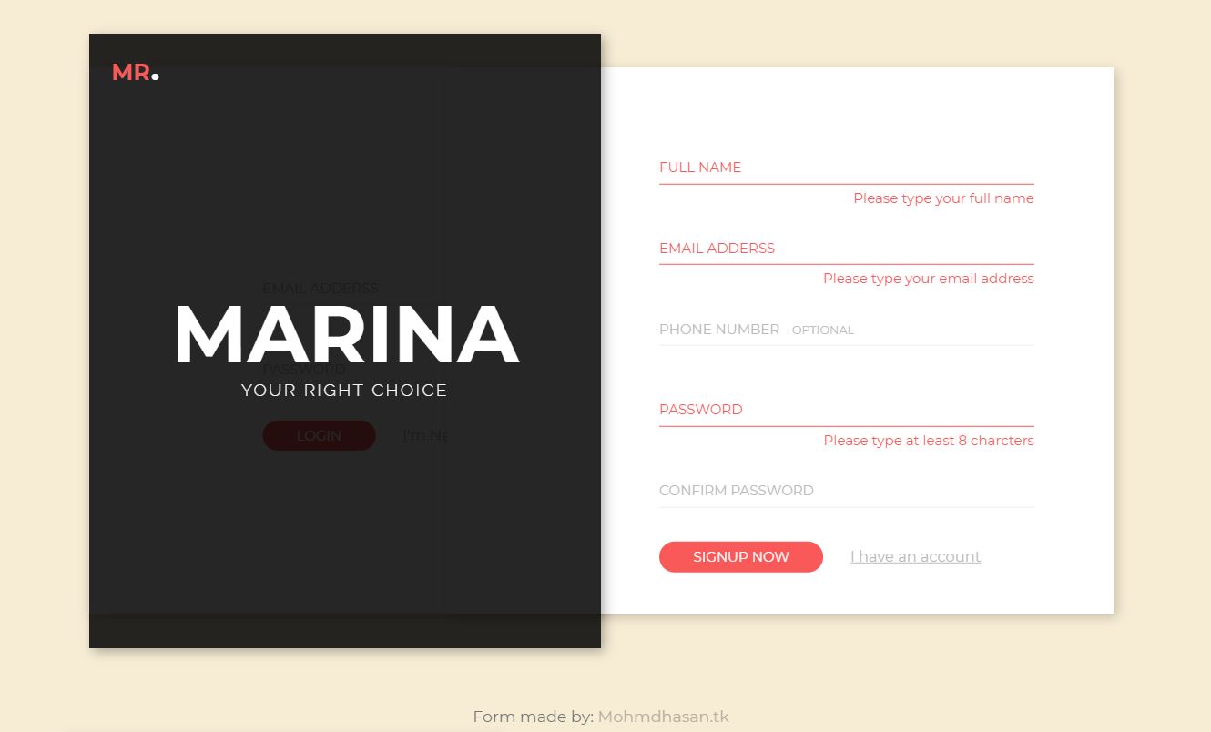 18+ JavaScript Form Validation Code Examples - OnAirCode