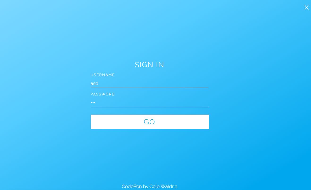 28+ JavaScript Login Form Design Examples - OnAirCode