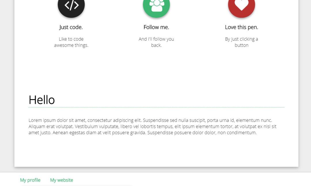 15+ JavaScript Footer Design Code Examples - OnAirCode