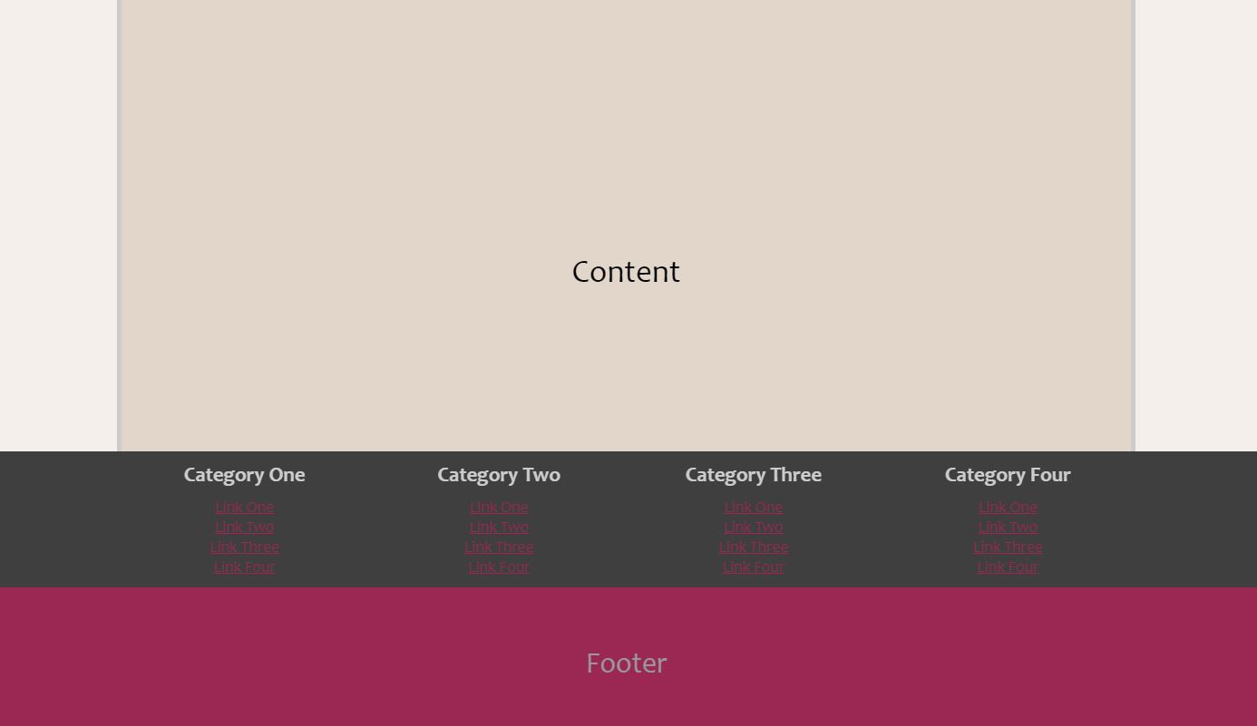 15+ JavaScript Footer Design Code Examples - OnAirCode