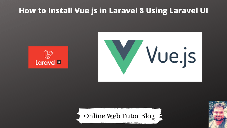 How to Install Vue js in Laravel 8 Using Laravel UI?