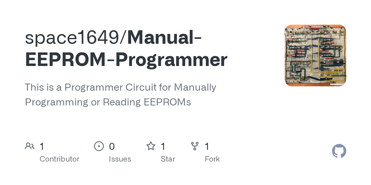 Eeprom Copier Circuit Diagram