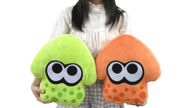 (Japan) Splatoon Pillows Coming this Summer - oprainfall