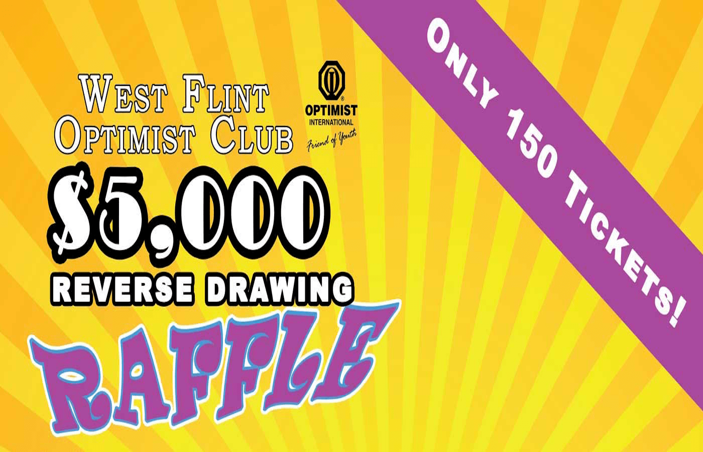 » West Flint Optimists Hosts 29th Annual $5,000 Reverse Raffle