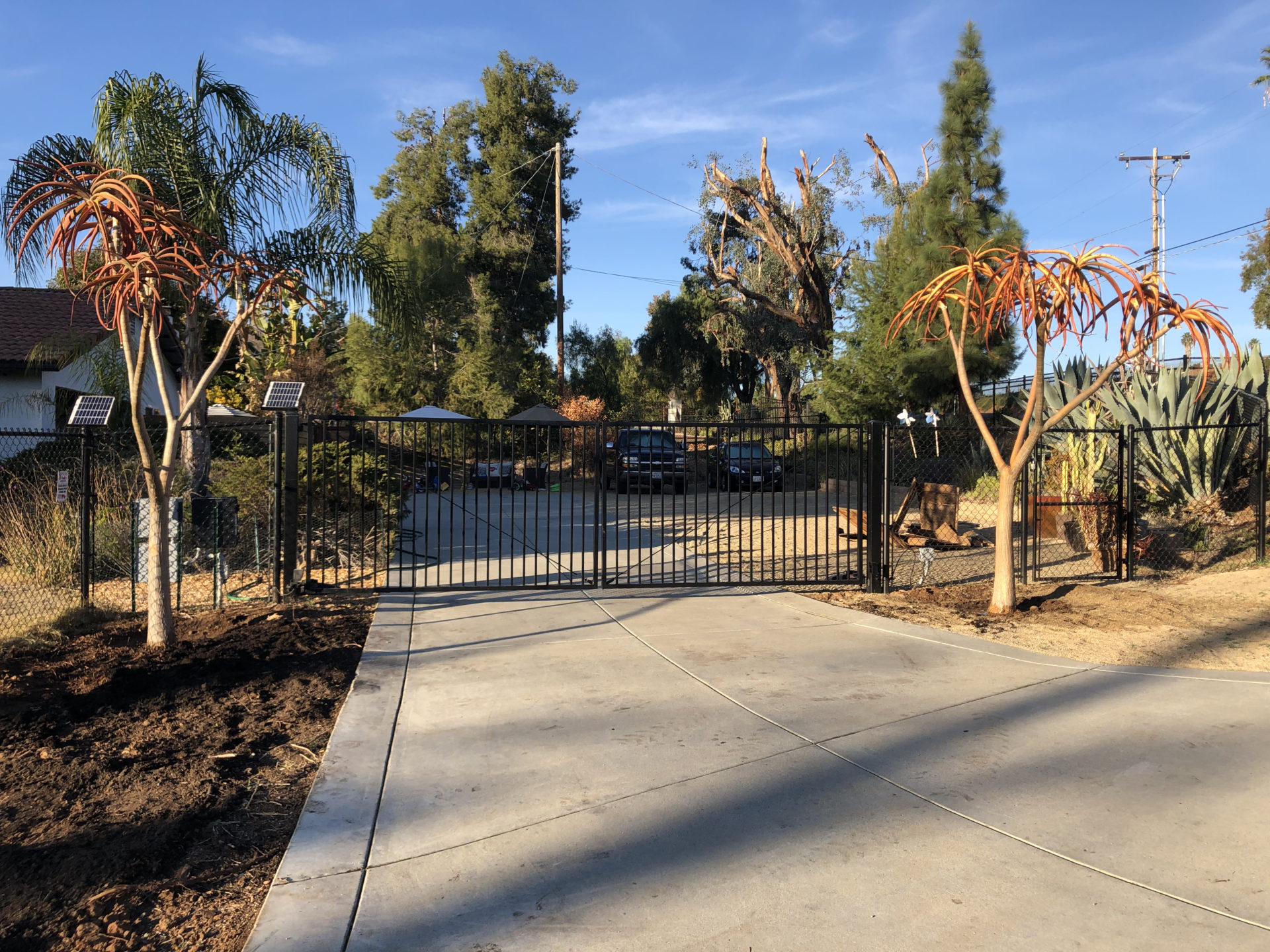 Day 738: Front Yard Fence and Gate | Our Functional Farmhouse