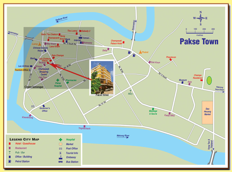 Паксе (Pakse) в Лаосе - все что нужно знать о французской колонии Паксе ...