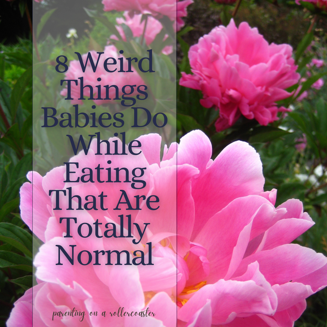 8 Weird Things Babies Do While Eating That Are Totally Normal