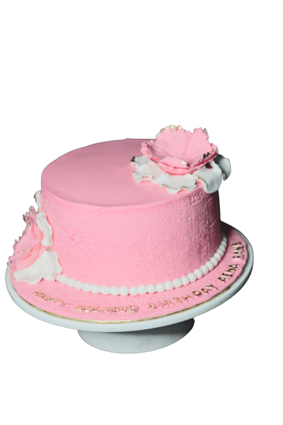 Pink Theme Birthday Cake - Birthday Cake For Girl - Pastryperfection.pk