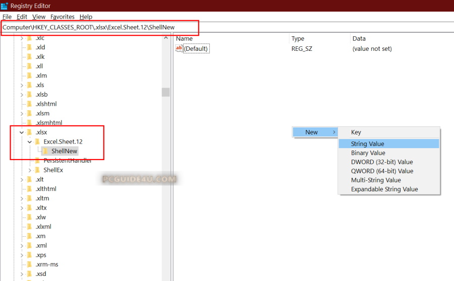 Excel Right Click Insert Missing