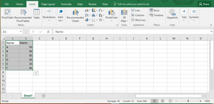 How to Plot Graph in Excel | Step by Step Procedure with Screenshots