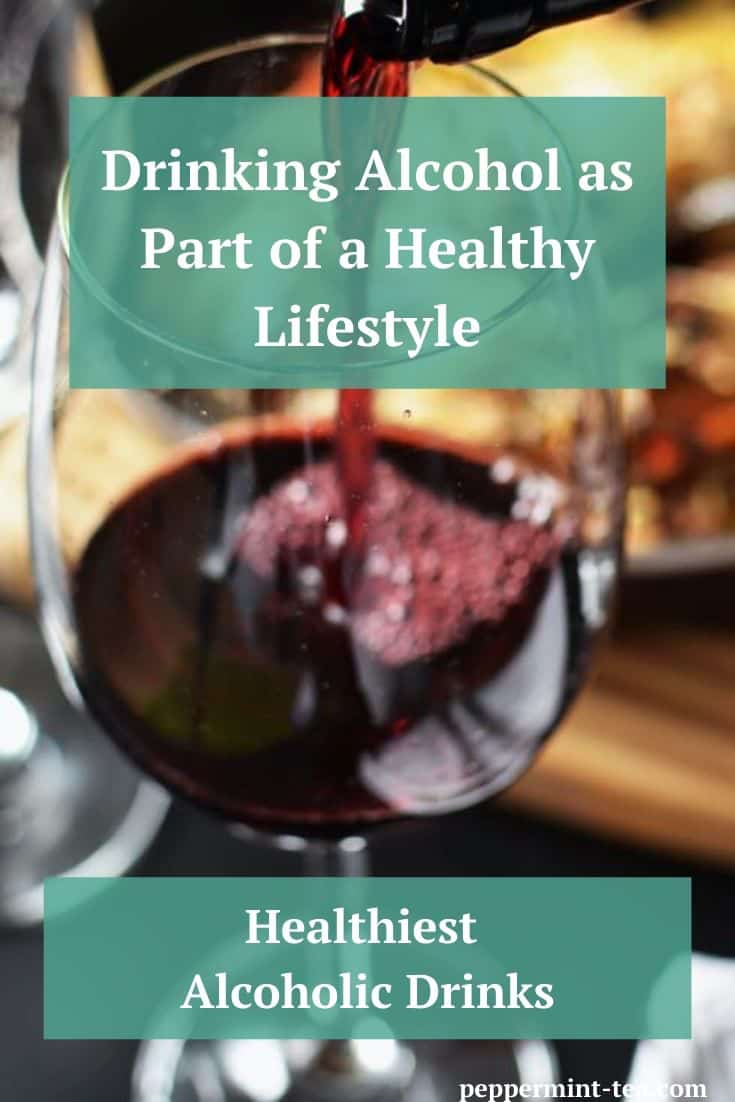 Healthiest Alcoholic Drinks - Peppermint Tea