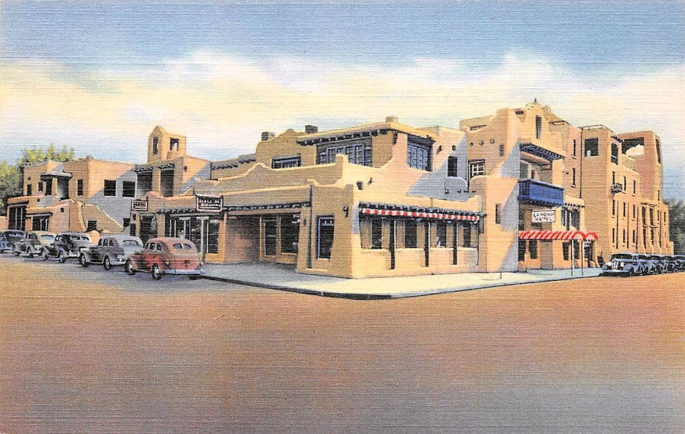 New Mexico – Old Main Street Postcards – Peter D. Paul.com