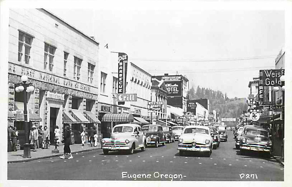 Oregon - Old Main Street Portcards - Peter D. Paul.com