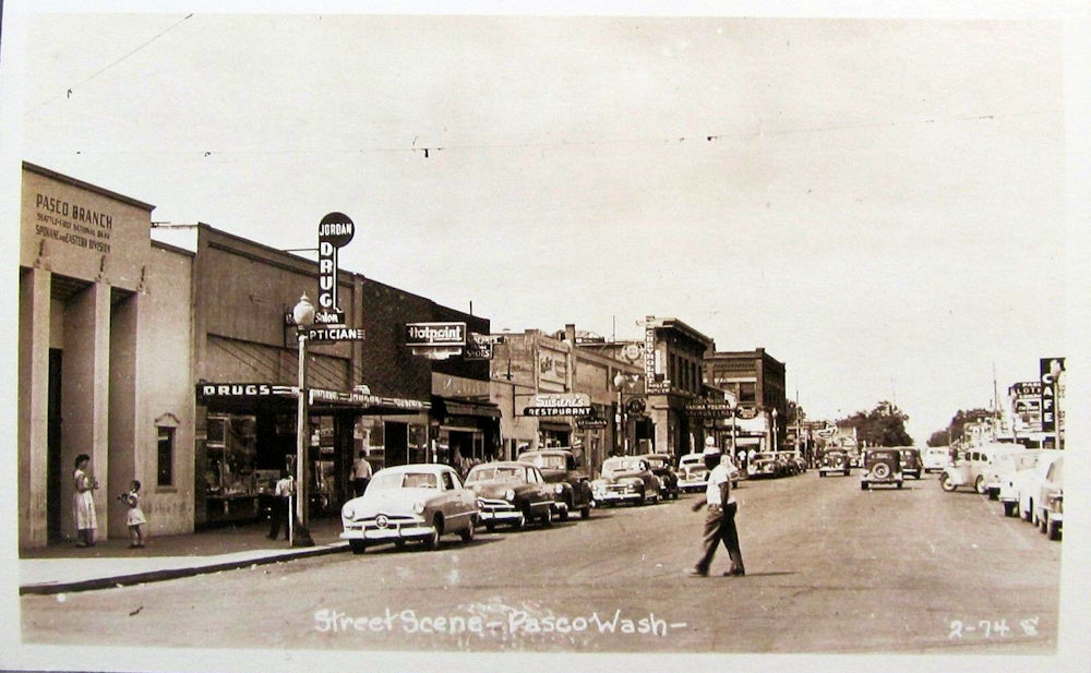 Washington - Pasco Postcards - Peter D. Paul.com