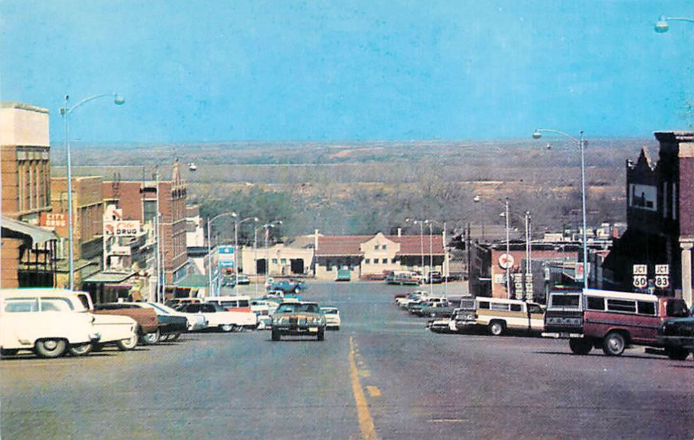 Texas - Old Main Street Postcards - Peter D. Paul.com