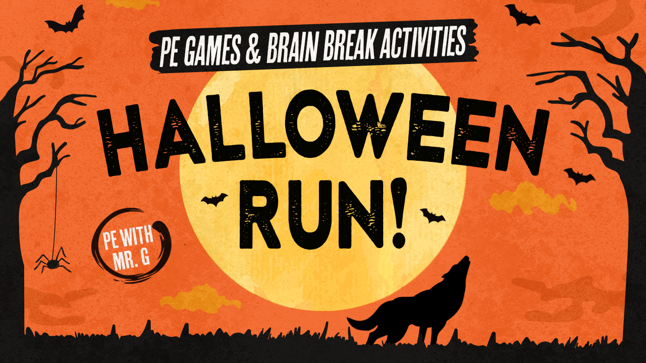 Halloween Run – An Interactive Halloween Brain Break & PE Game!