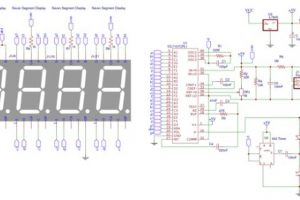 Digital Ammeter Schematic Diagram