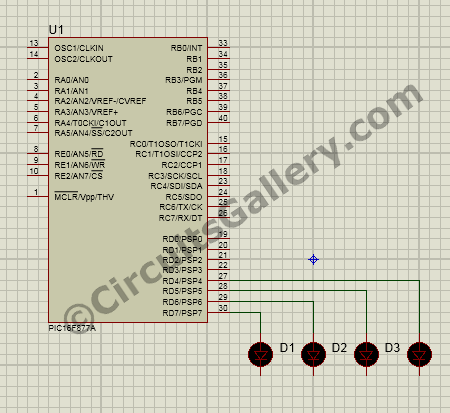 Drawing Schematic Diagram Using Proteus - Circuit Diagram