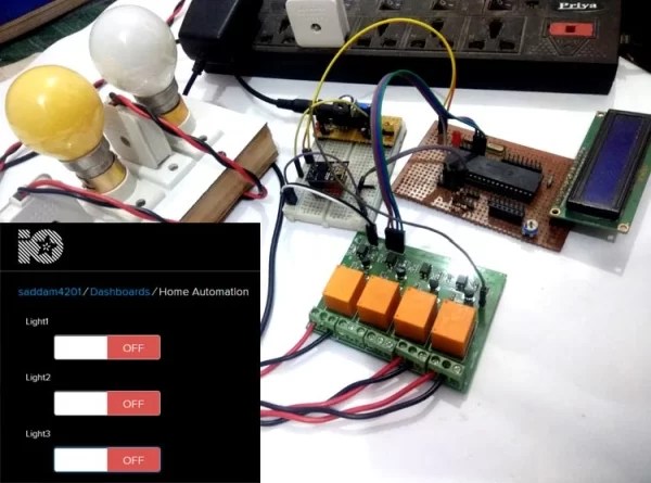 Home Automation Project Circuit Diagram - Circuit Diagram