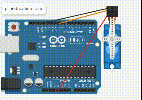 SERVO MOTOR WITH ARDUINO » PIJA Education