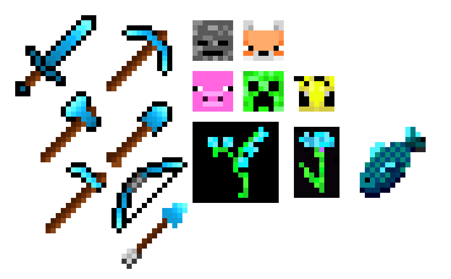 Printable Minecraft Faces