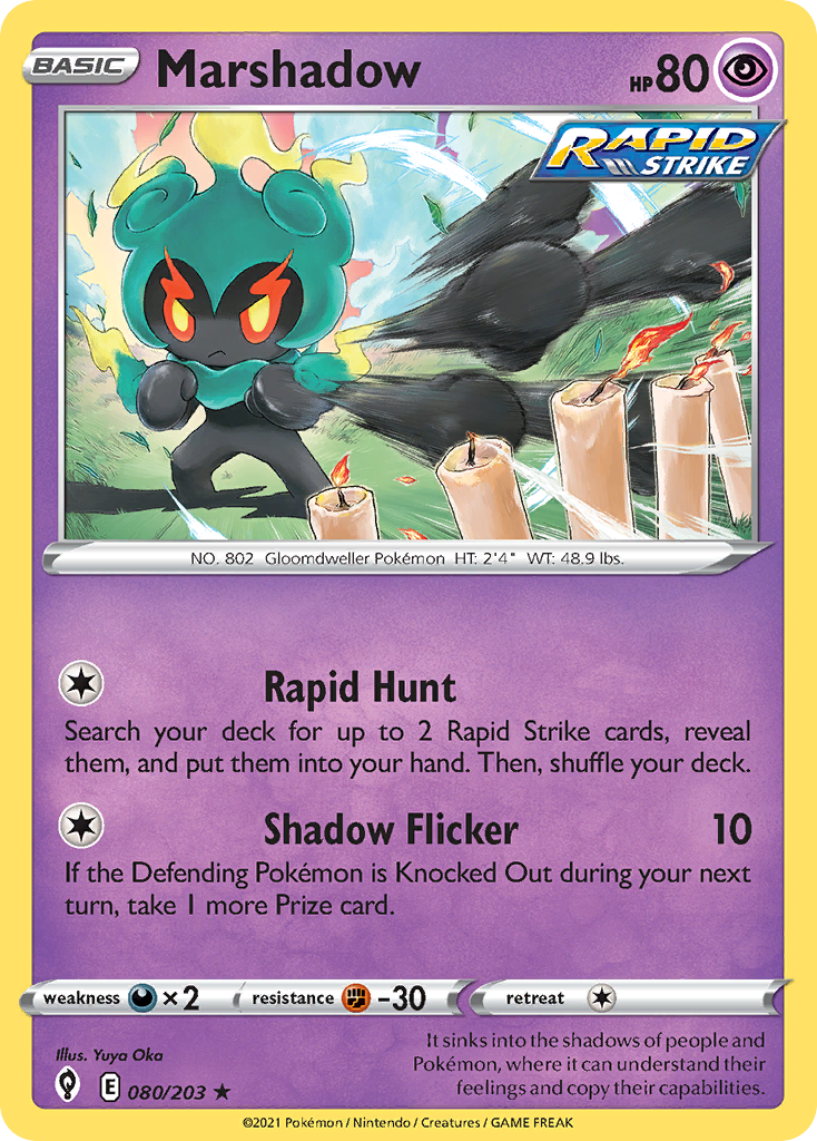 Marshadow · Evolving Skies (EVS) #080 ‹ PkmnCards