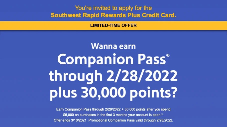 Join Southwest Airlines Rapid Rewards Program and Earn 30,000 Points ...