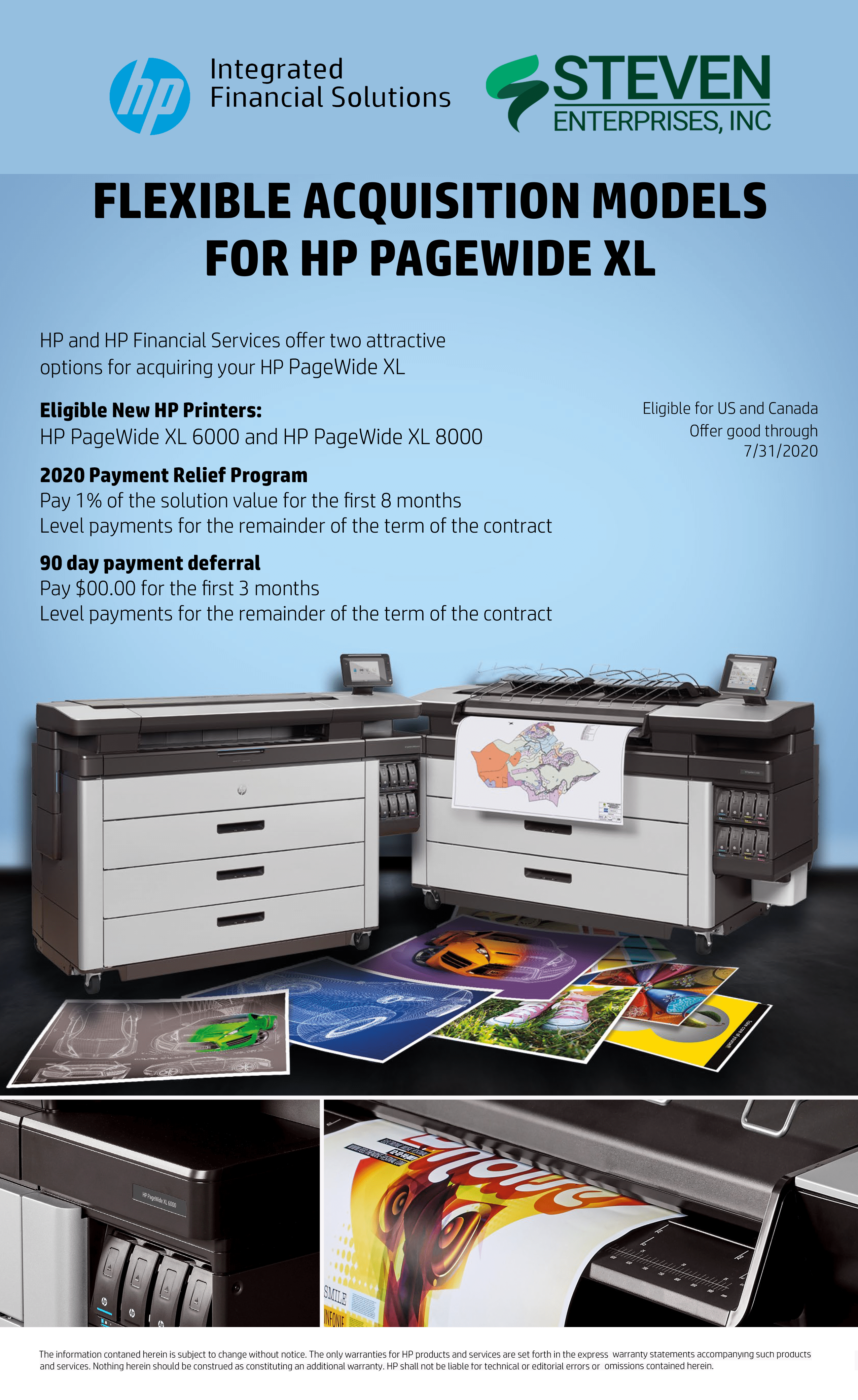 Industry's go-to for wide format solutions | Steven Enterprises