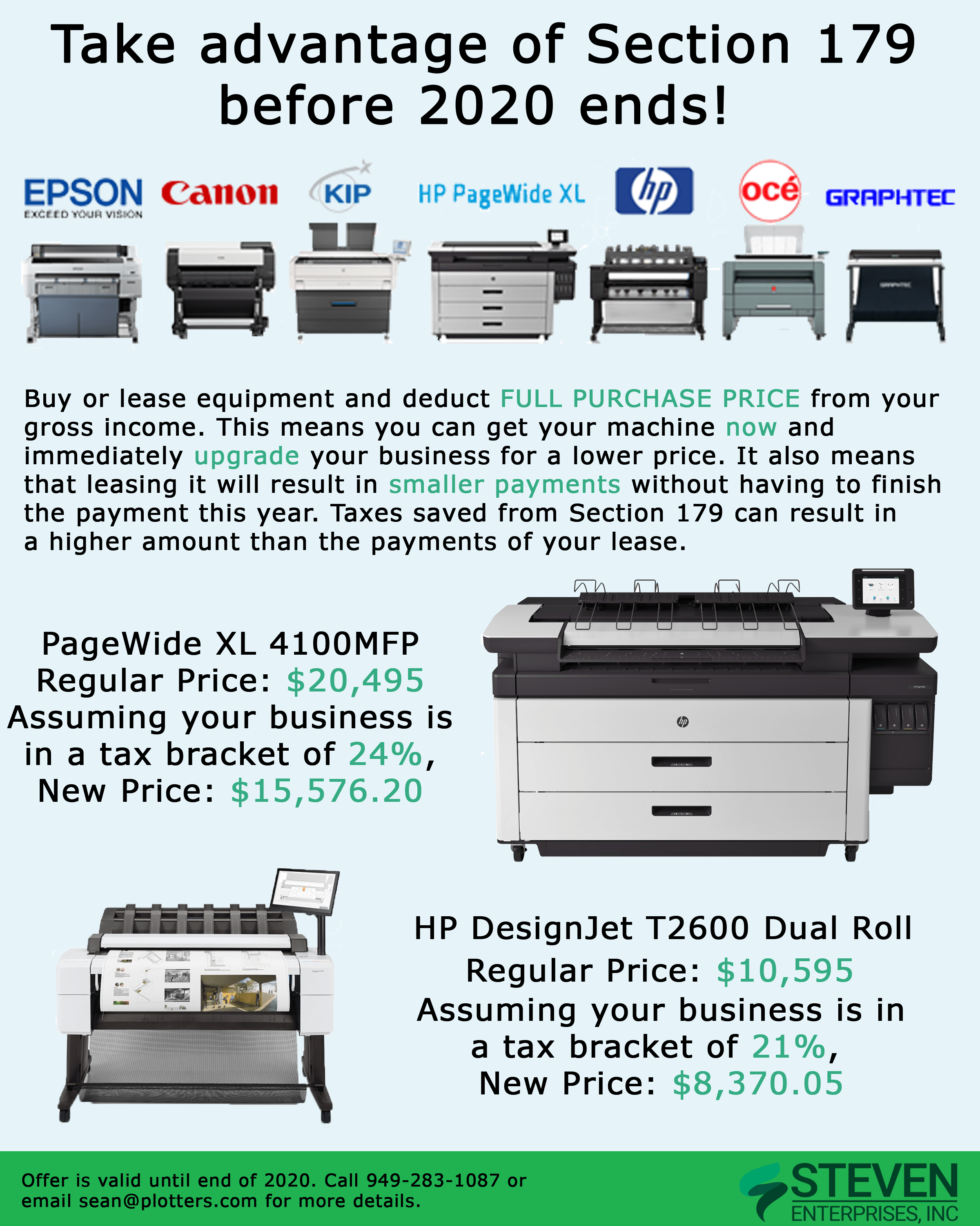 Industry's go-to for wide format solutions | Steven Enterprises