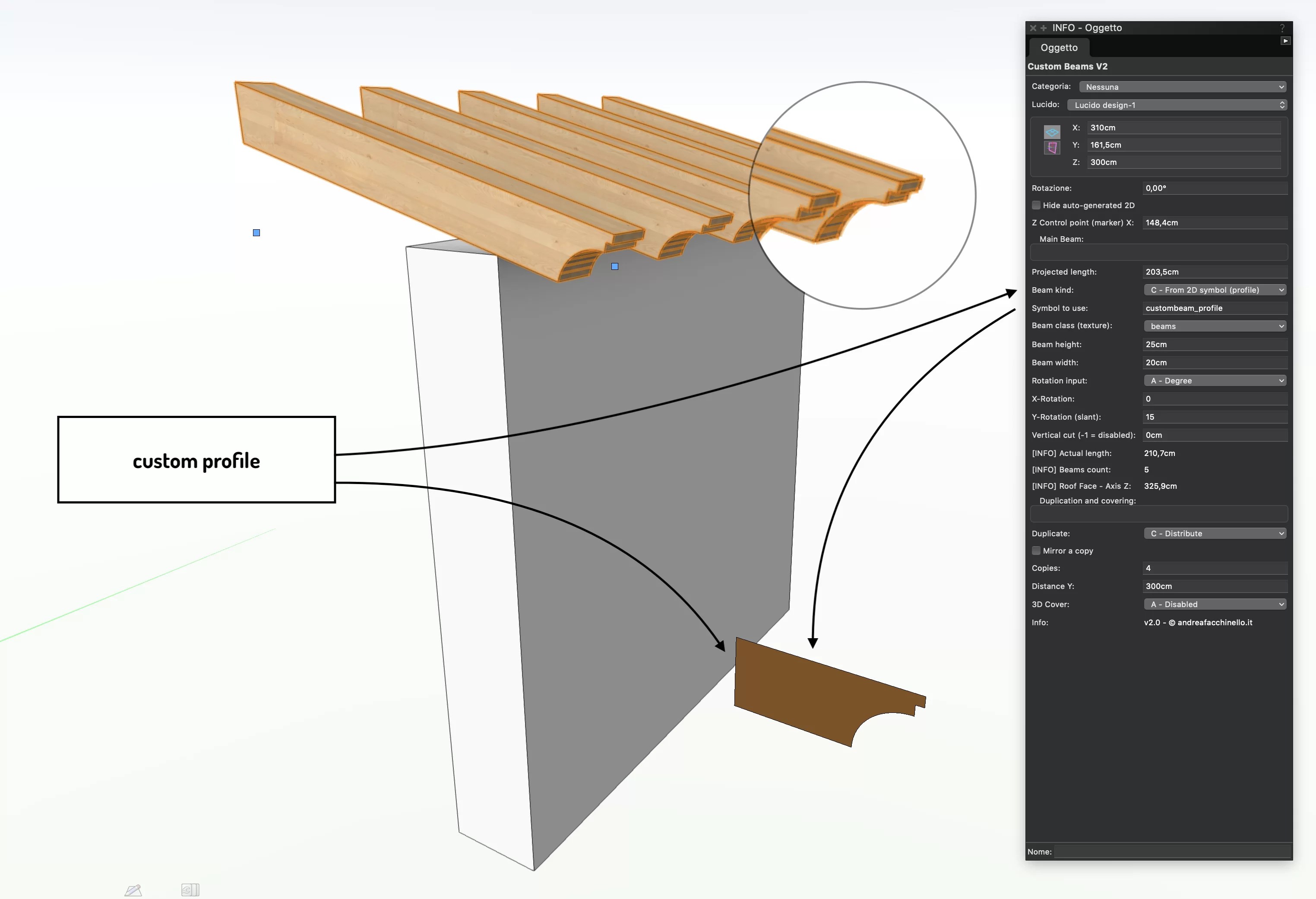Custom Beams v2.0 - AFDesign