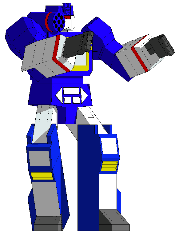 D02.101 Soundwave – Standing – Transformers Retro Pixel Art